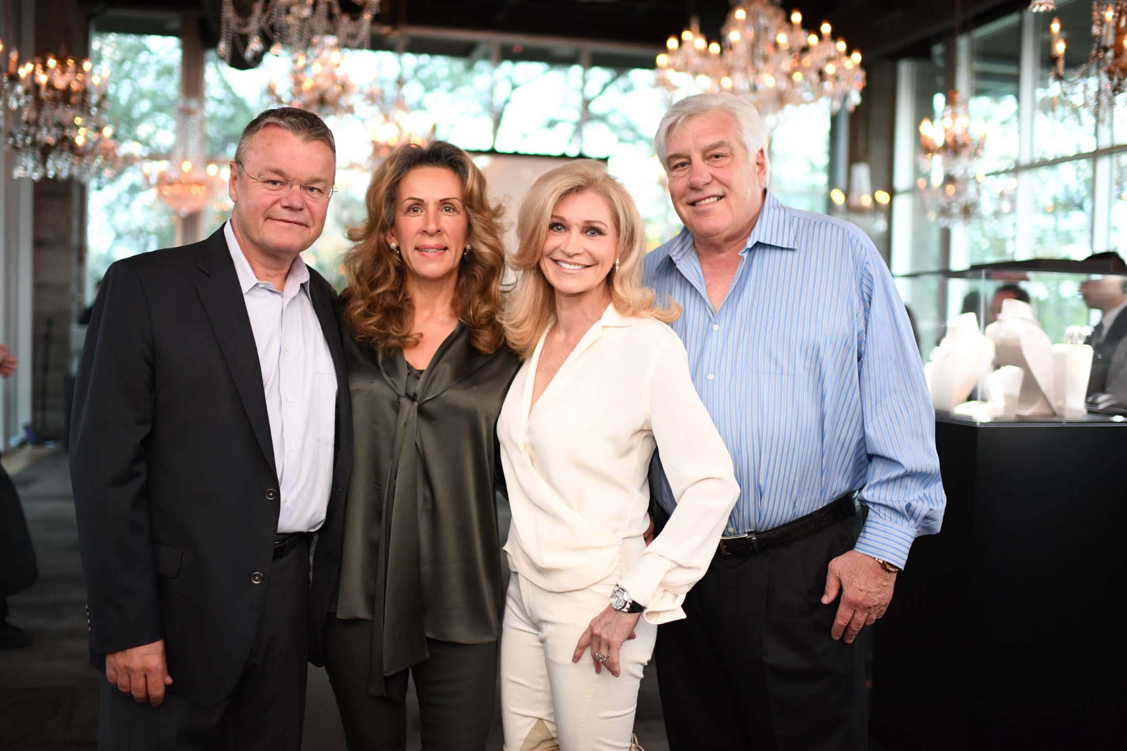 Jan & Claudia Rask, Joni & John Ballis - PaperCity Magazine