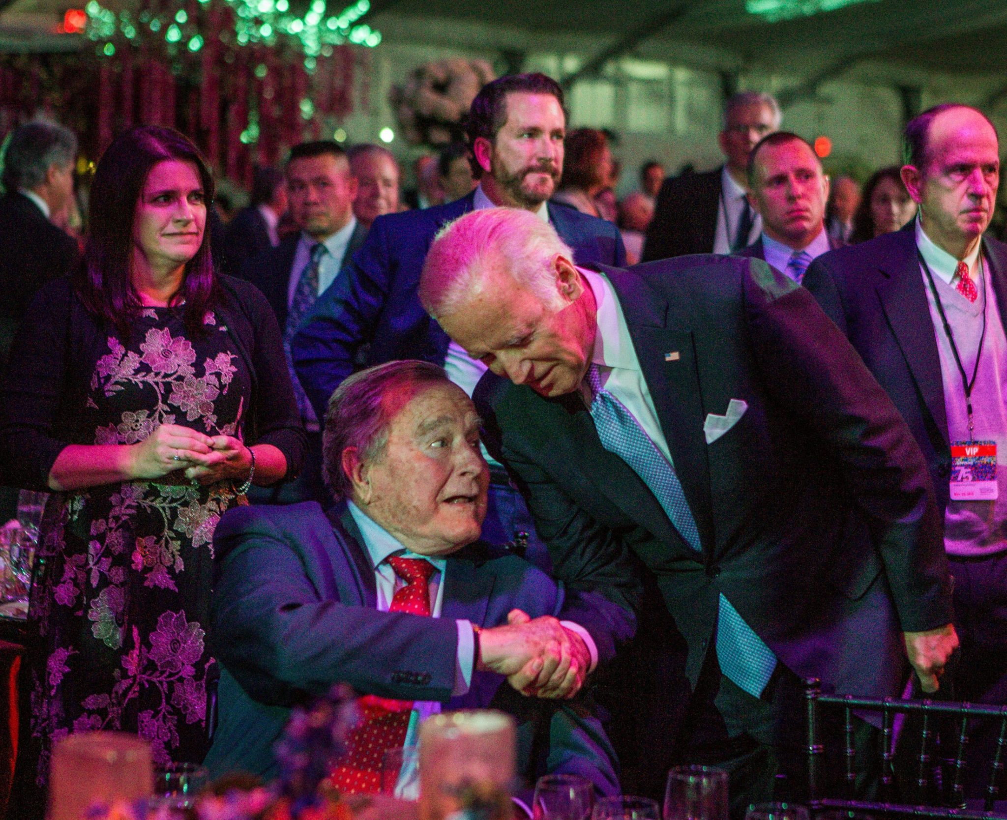 Joe Biden and Craig Sager Party in Houston, Help Raise $14 Million in ...