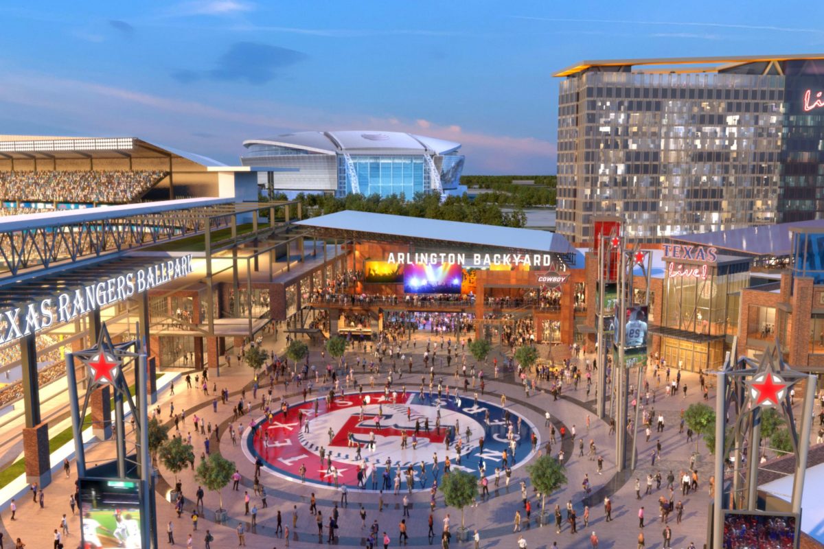 Massive Mega Entertainment Complex Rising Around Texas Rangers' New $1 ...