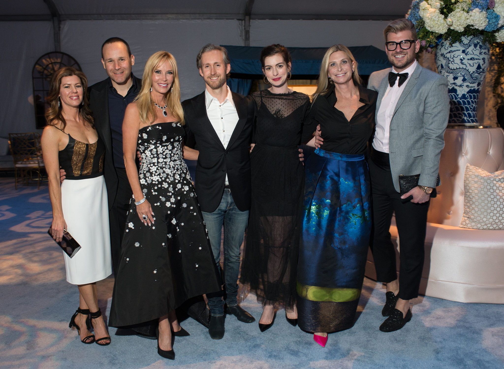 Anne Hathaway Makes a Surprise Splash in Dallas: $1 Million Night Draws ...