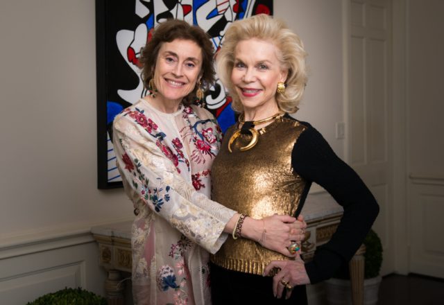 Andy Warhol Comes Alive in Lynn Wyatt's River Oaks Living Room ...