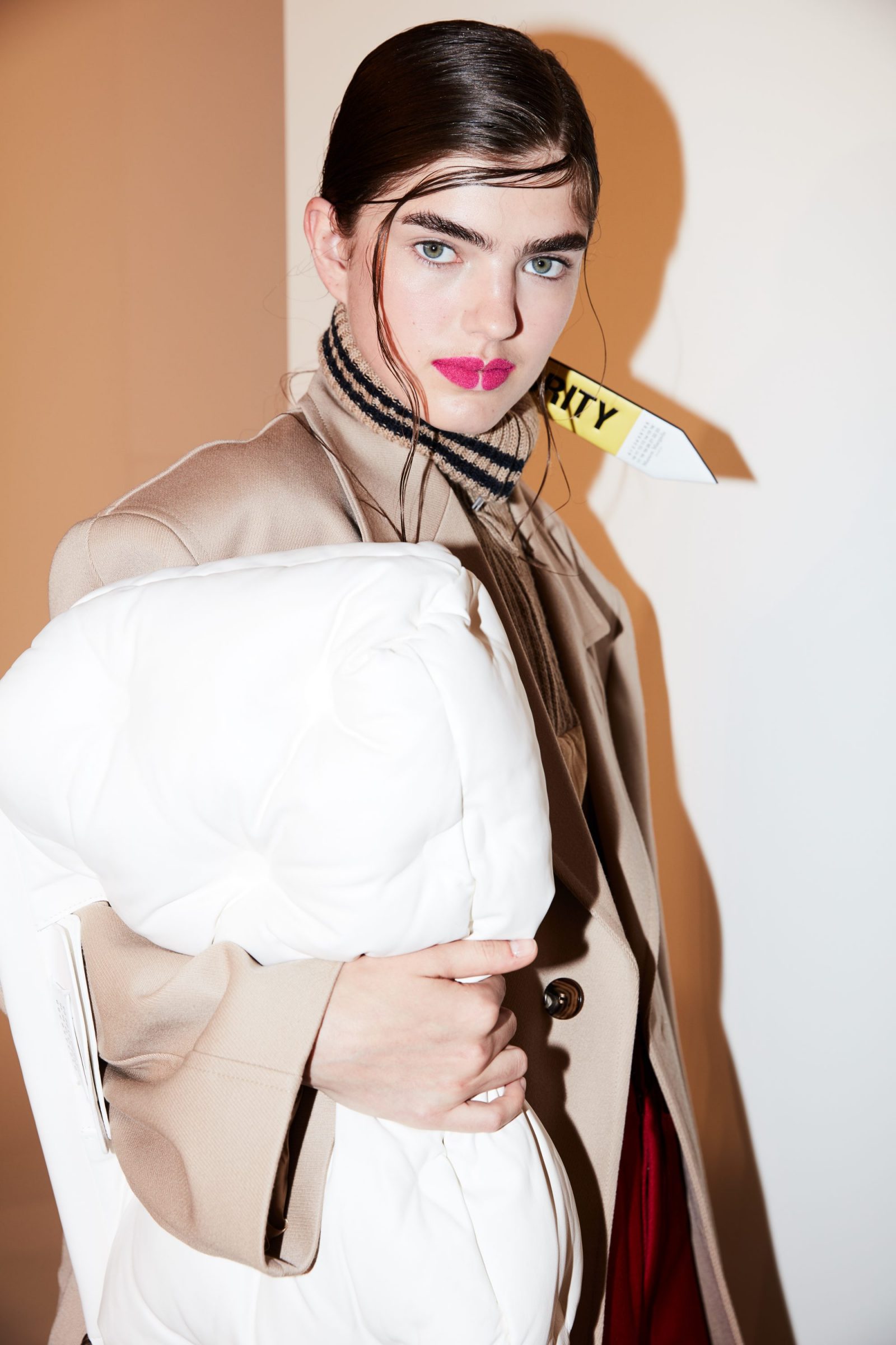 Controversial Fashion Designer Shows Off His Talent and a Pillow ...