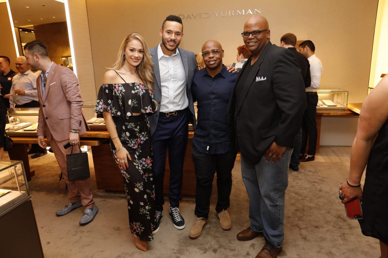Carlos Correa and His Future Wife Enjoy a Jewelry Store Night Out ...