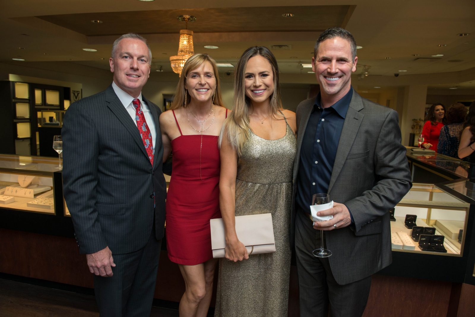 Rubies, Diamonds and a Champagne Girl Mark This Intimate 40th ...