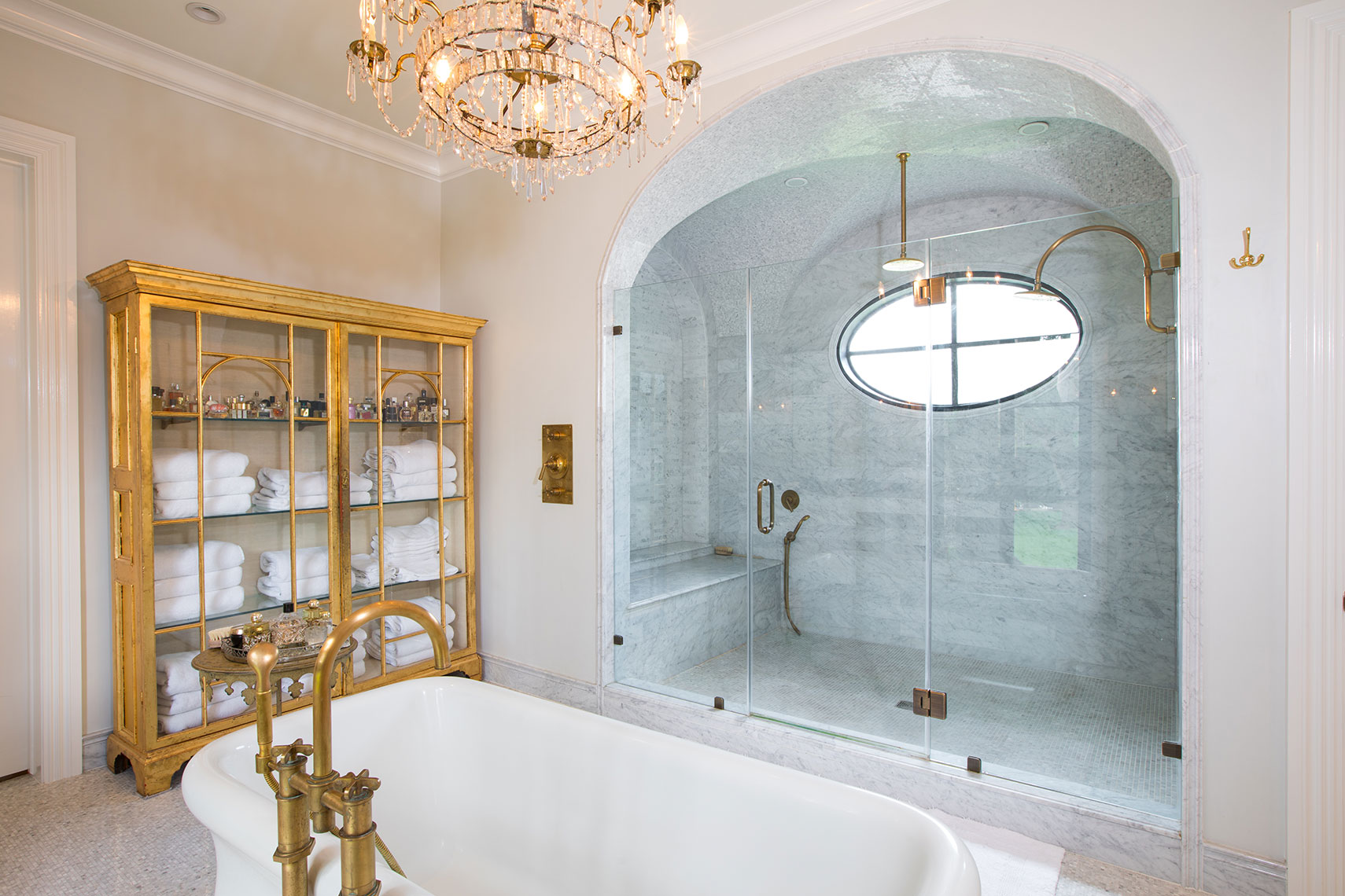 Secluded Houston Mansion is a True Party Palace: This Shower Room's ...