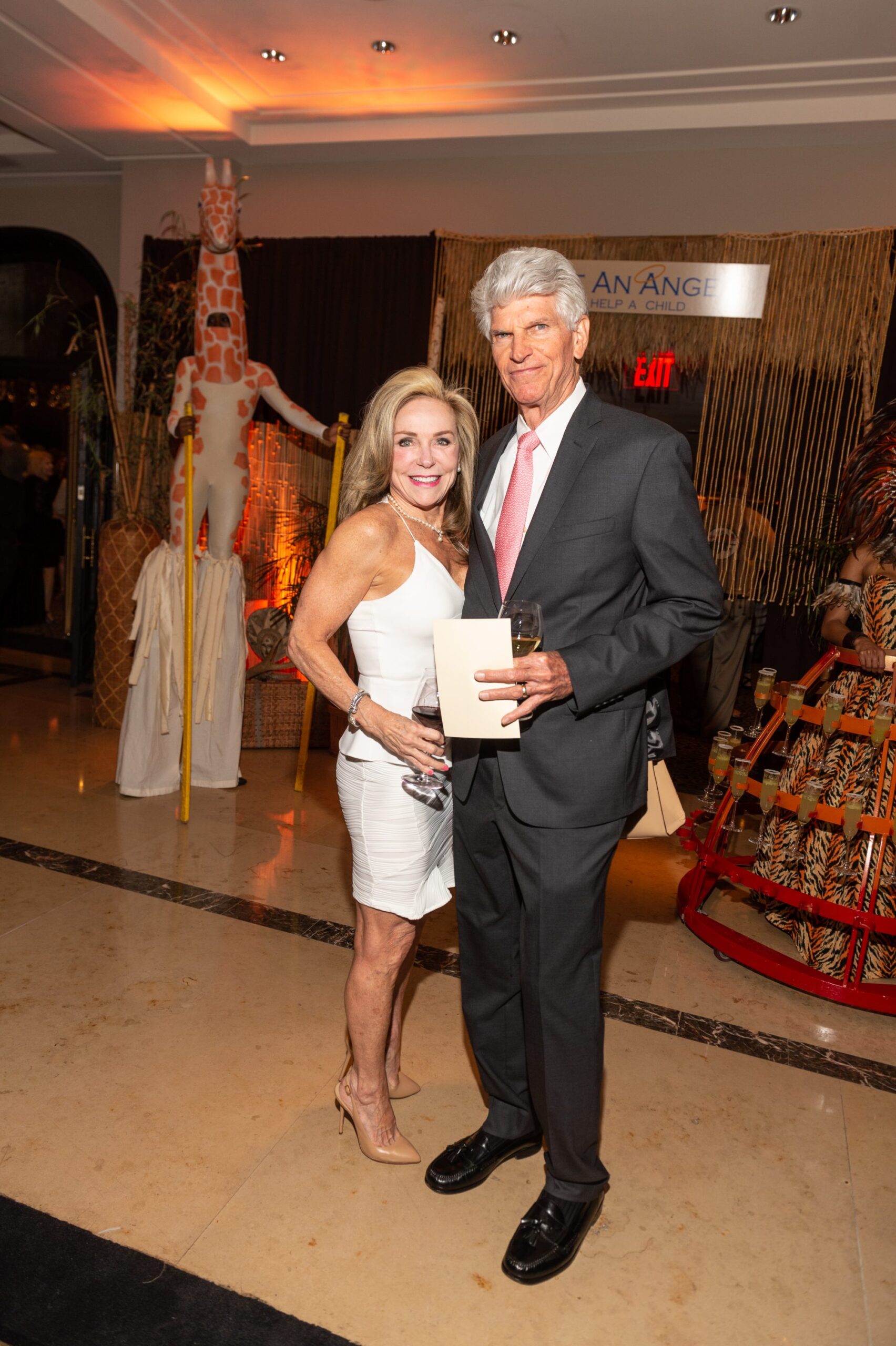 Houston's Angels Have a Safari Adventure at Hotel ZaZa: Former Oilers ...