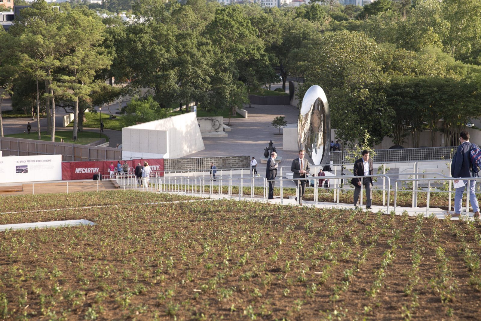 Houston's New Stunning Rooftop Garden With Striking City Views Shown ...