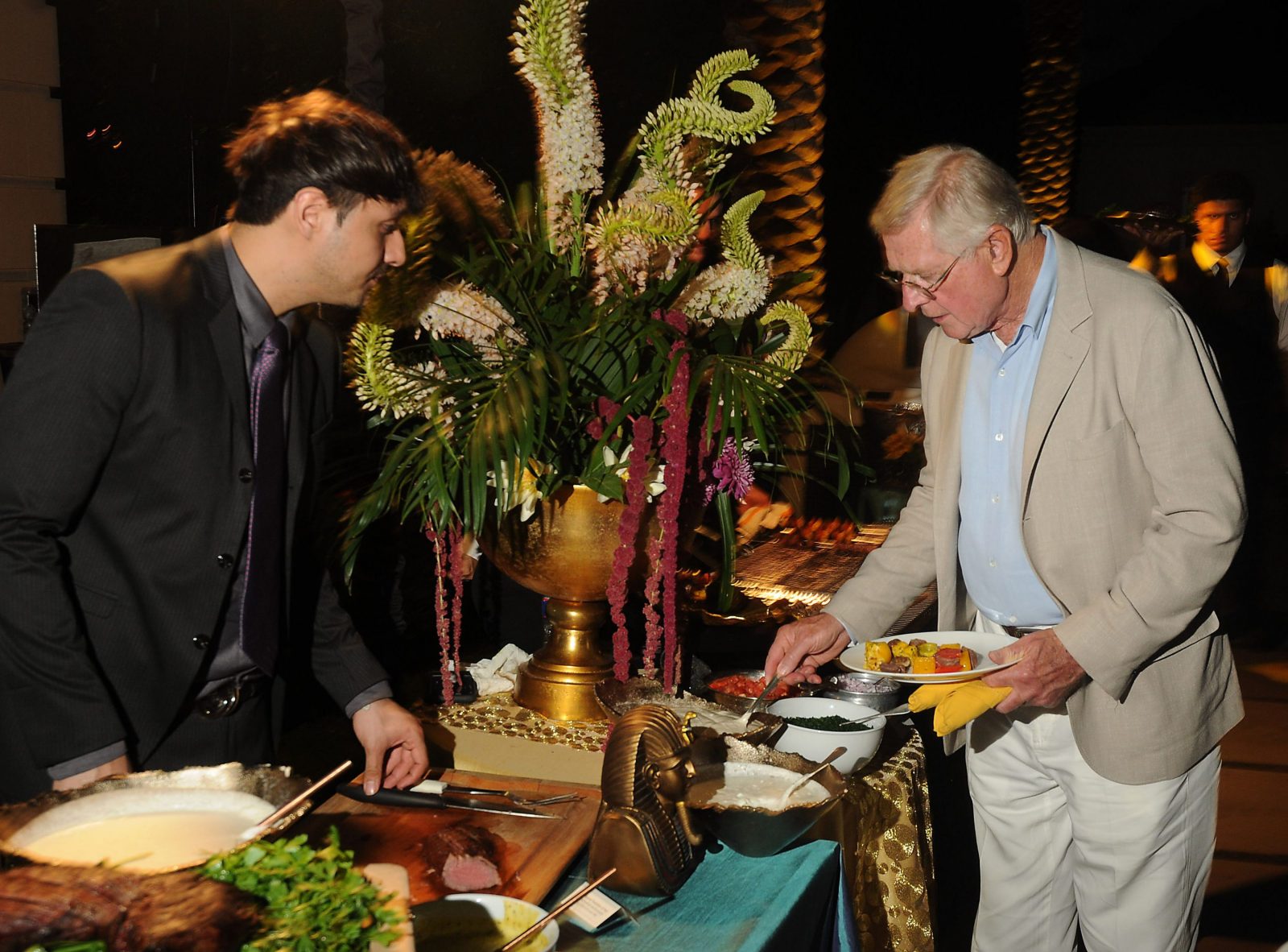 King Tut, Belly Dancer Twins and Poolside Sheikh Make This Prominent ...