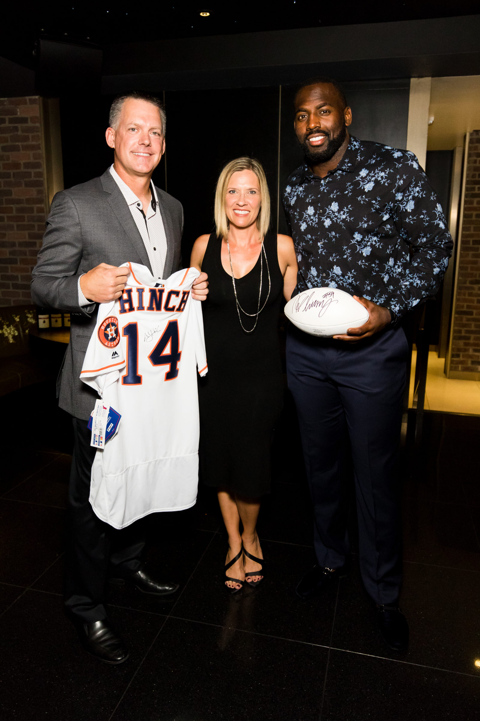Astros Manager A.J. Hinch and His Wife Party With Young Professionals ...