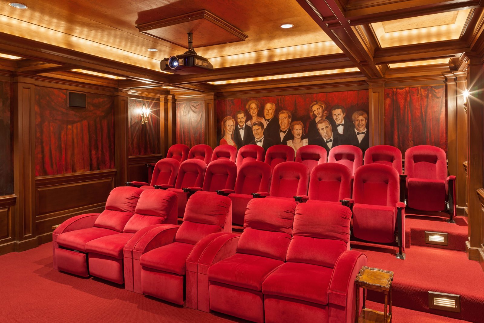 Houston's Most Fabulous Home Theaters: 5 Homes With Stunning Movie ...