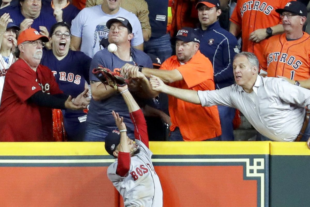 Astros Absolutely Robbed by MLB and Phantom Fan Interference Call: Epic ...