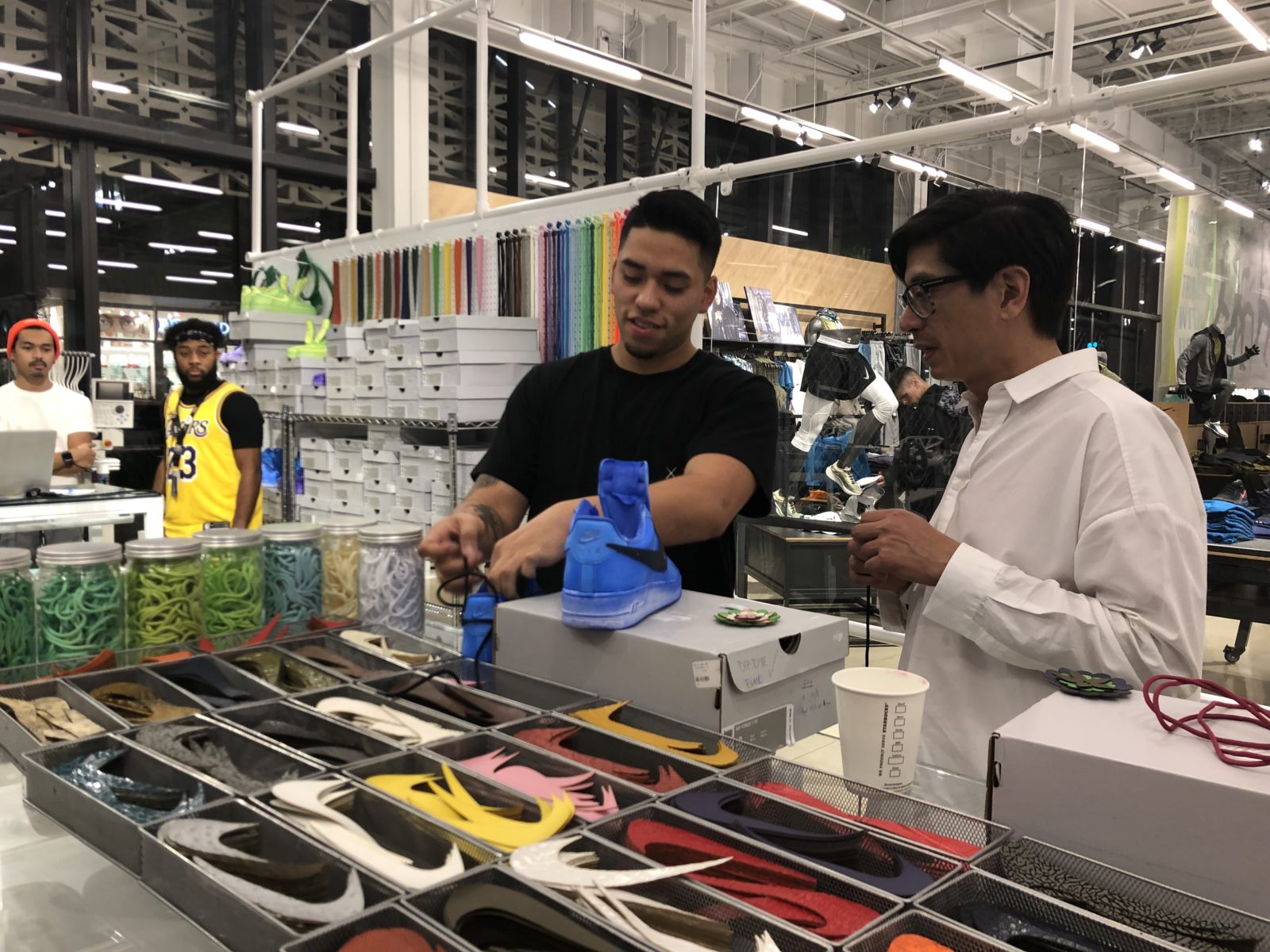 Inside the Nike Lab — Where True Custom Sneakers are Born - PaperCity ...