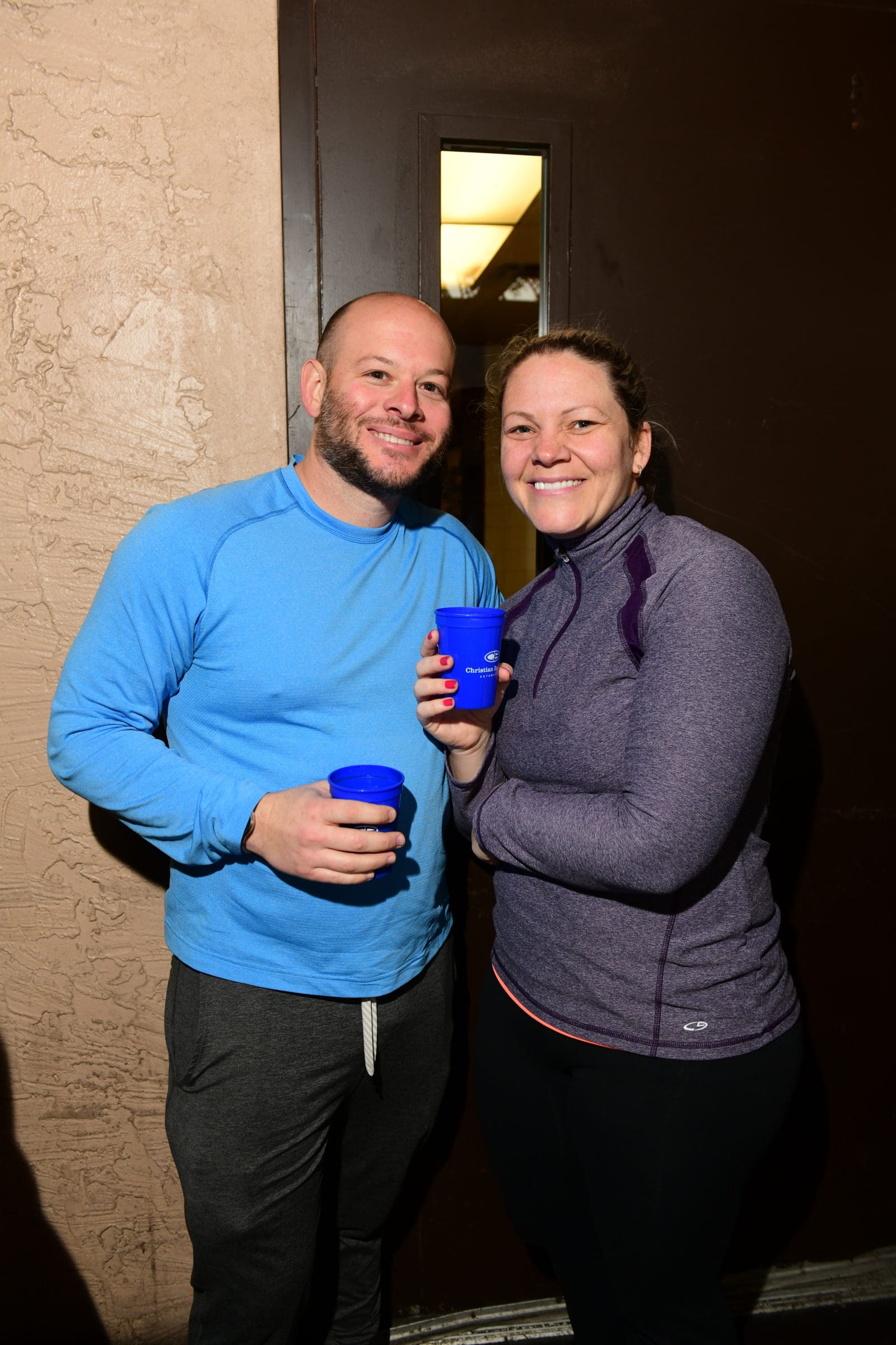 Houston Marathon Runners Celebrate With Champagne After Enduring the ...