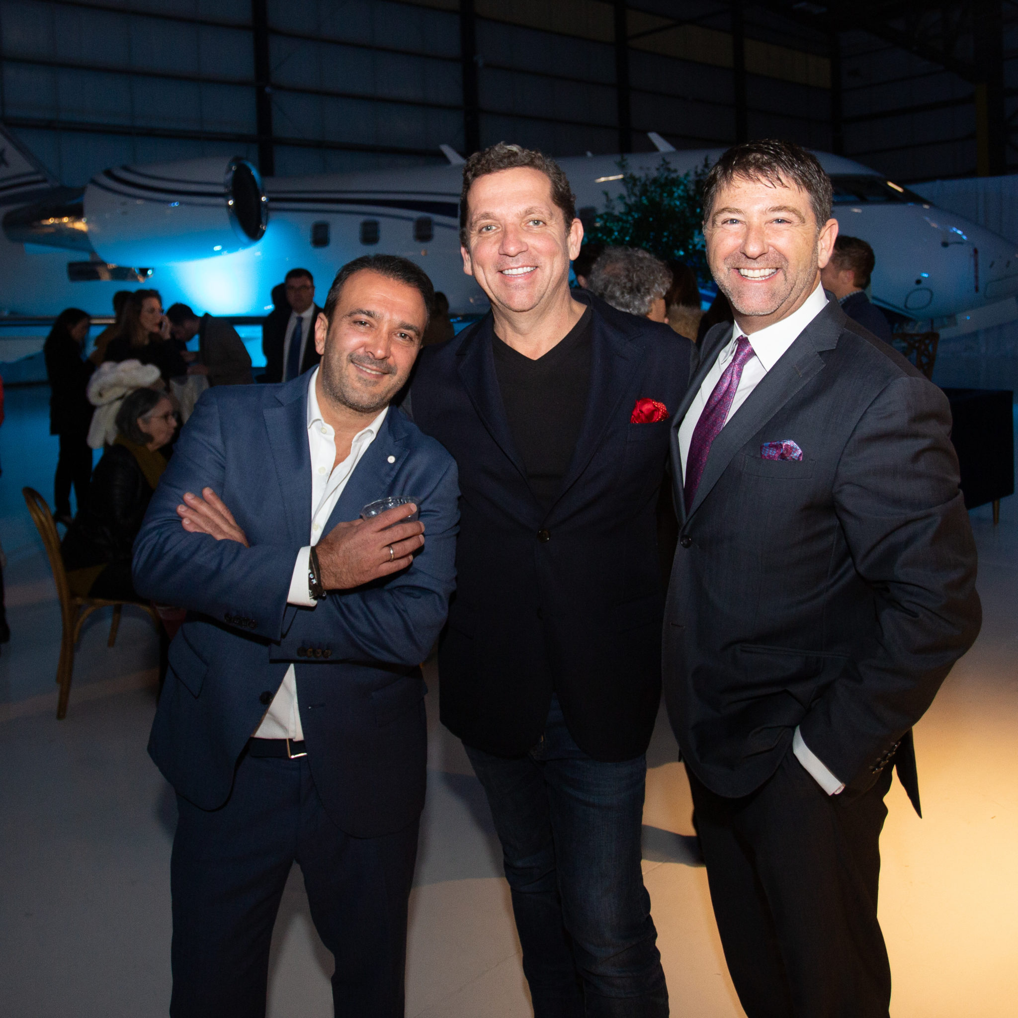 Partying at Hobby Airport's Posh Private Jet Hangars - PaperCity Magazine