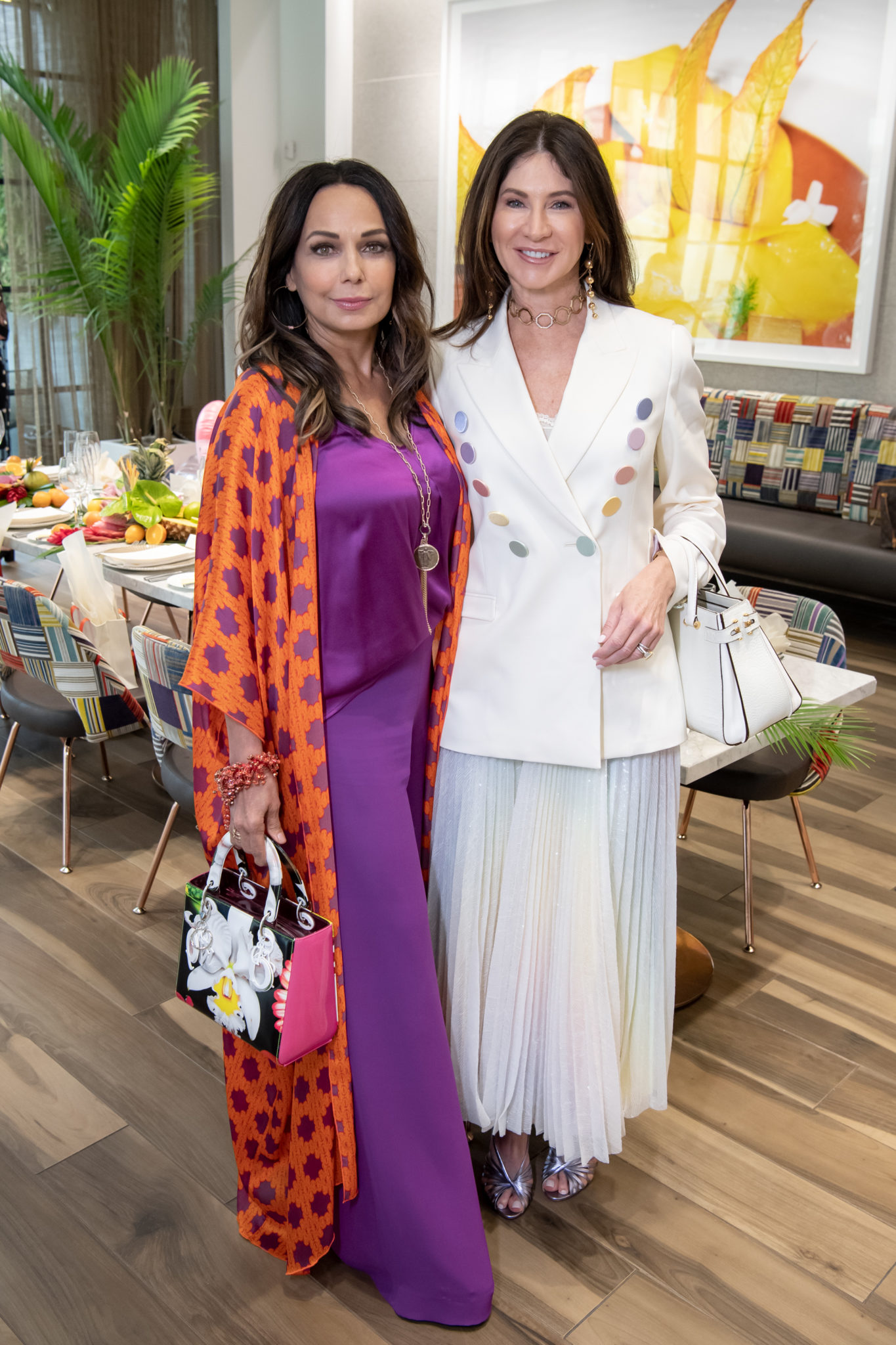 When a Pool Party Moves Indoors With Serious Designer Style - PaperCity ...