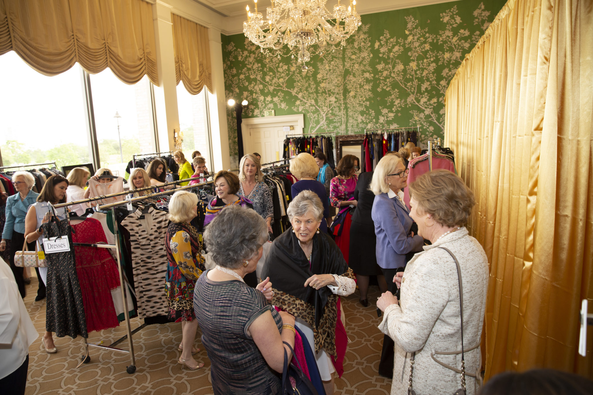 World's Most Glamorous Garage Sale Makes River Oaks' Fashionable Ladies ...