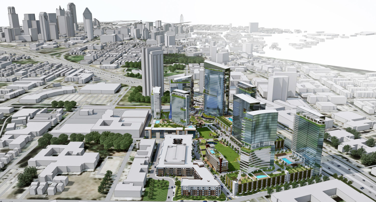 The Leaning Tower of Dallas Will Give Way to New $2.5 Billion Mega ...
