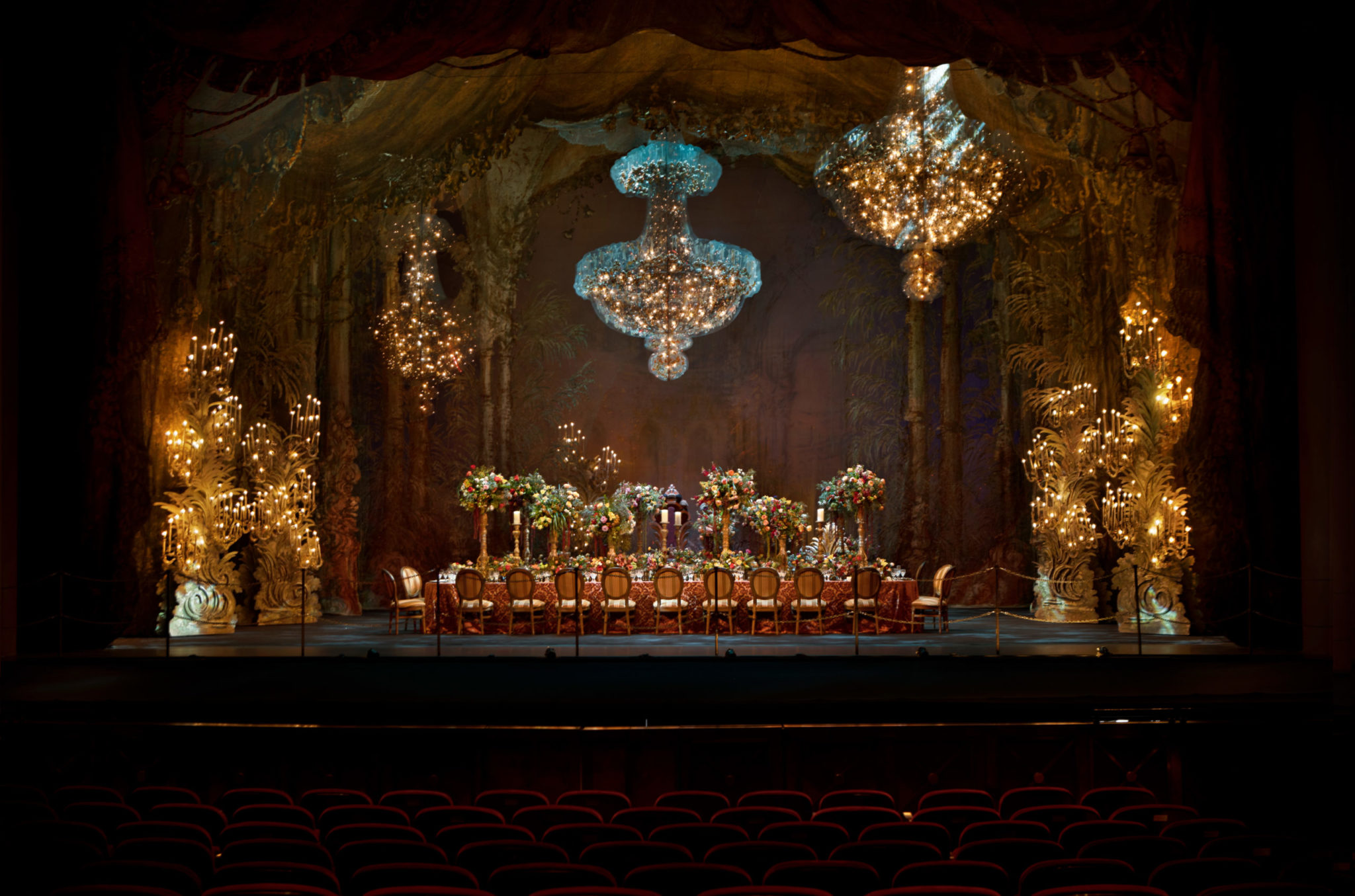 Houston Ballet Fantasy Comes to Life With Grand On-Stage Dinner — 50 ...