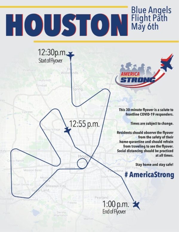 Blue Angels Will Fly Over Dallas-Fort Worth and Houston To Honor ...