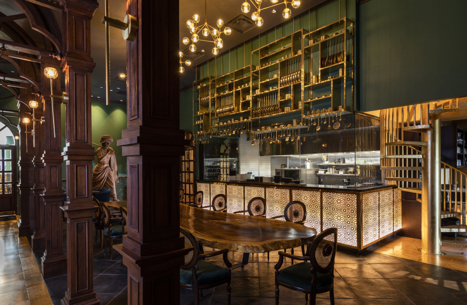 Your First Real Look Inside Houston's New Grand Jewel of an Indian ...