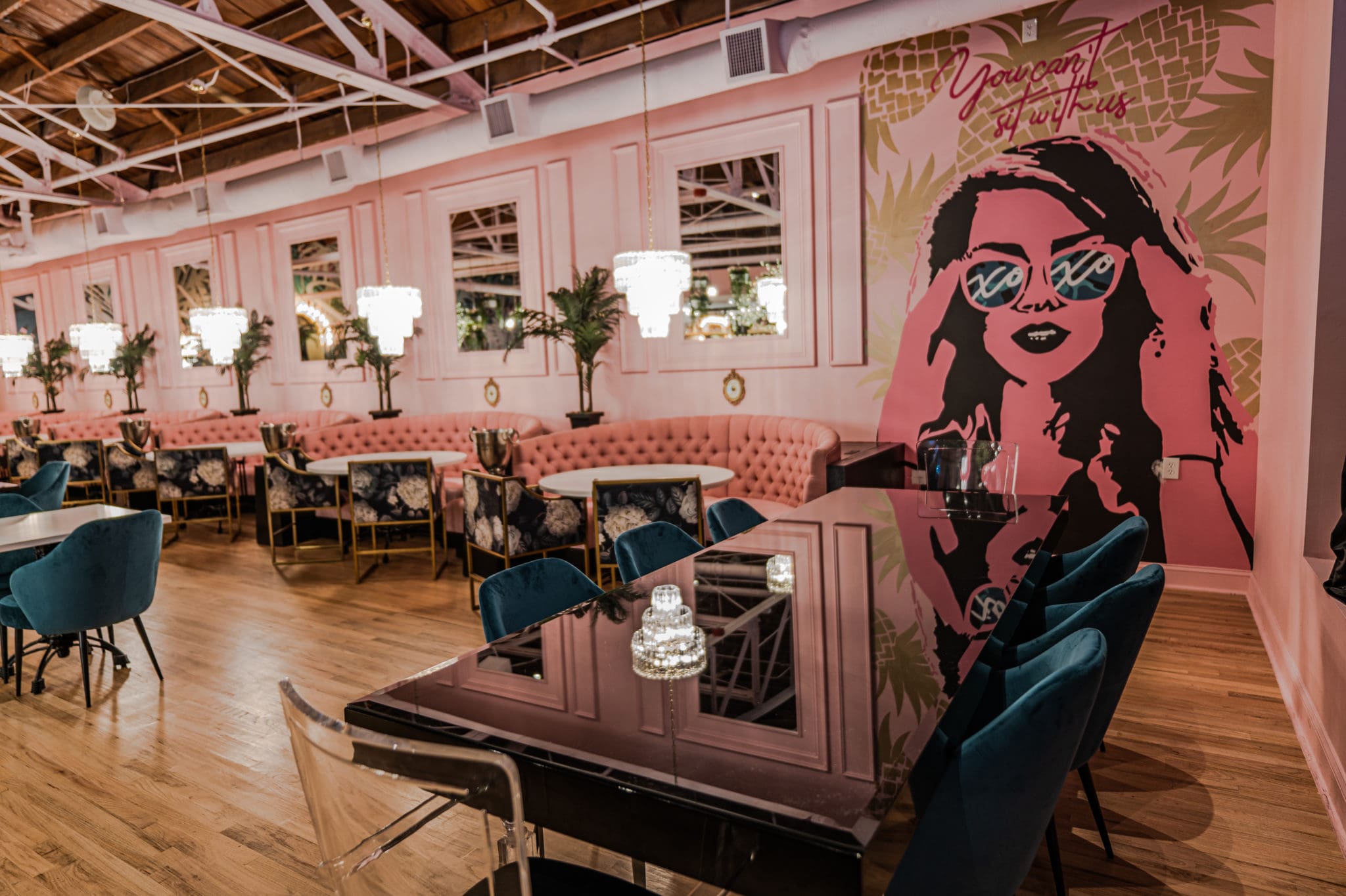 New East Dallas Restaurant Debuts With Very Pink Dining Room and Slick ...