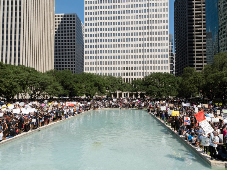 Beyond Massive Crowd for George Floyd March Shows Houston's Heart, and ...