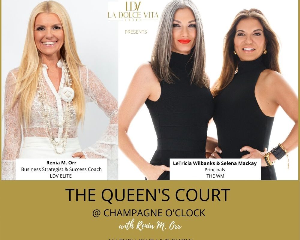 VIRTUAL: The Queen's Court @ Champagne O'Clock - PaperCity Magazine