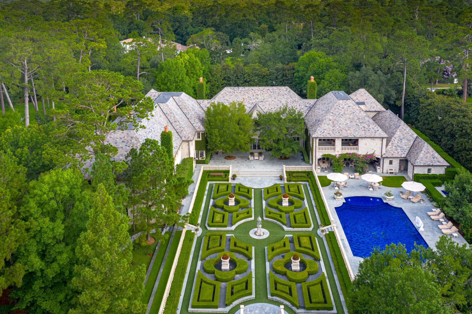 Houston's Own British Manor House Re-Hits the Market With a Staggering ...