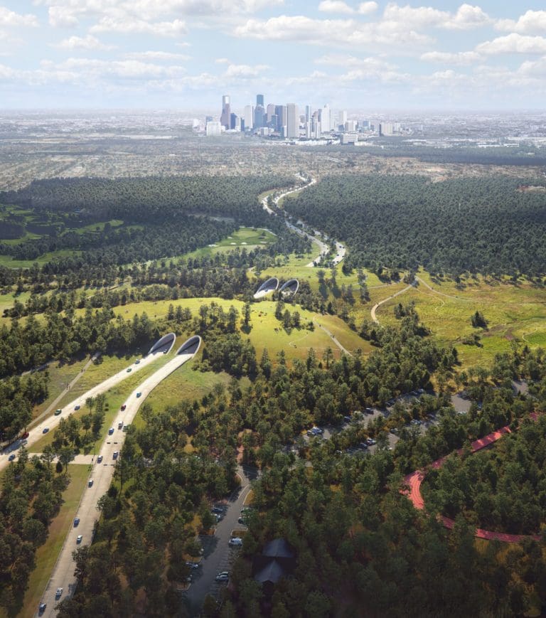 Bridging the Memorial Park Divide — $70 Million Project Removes Trees ...