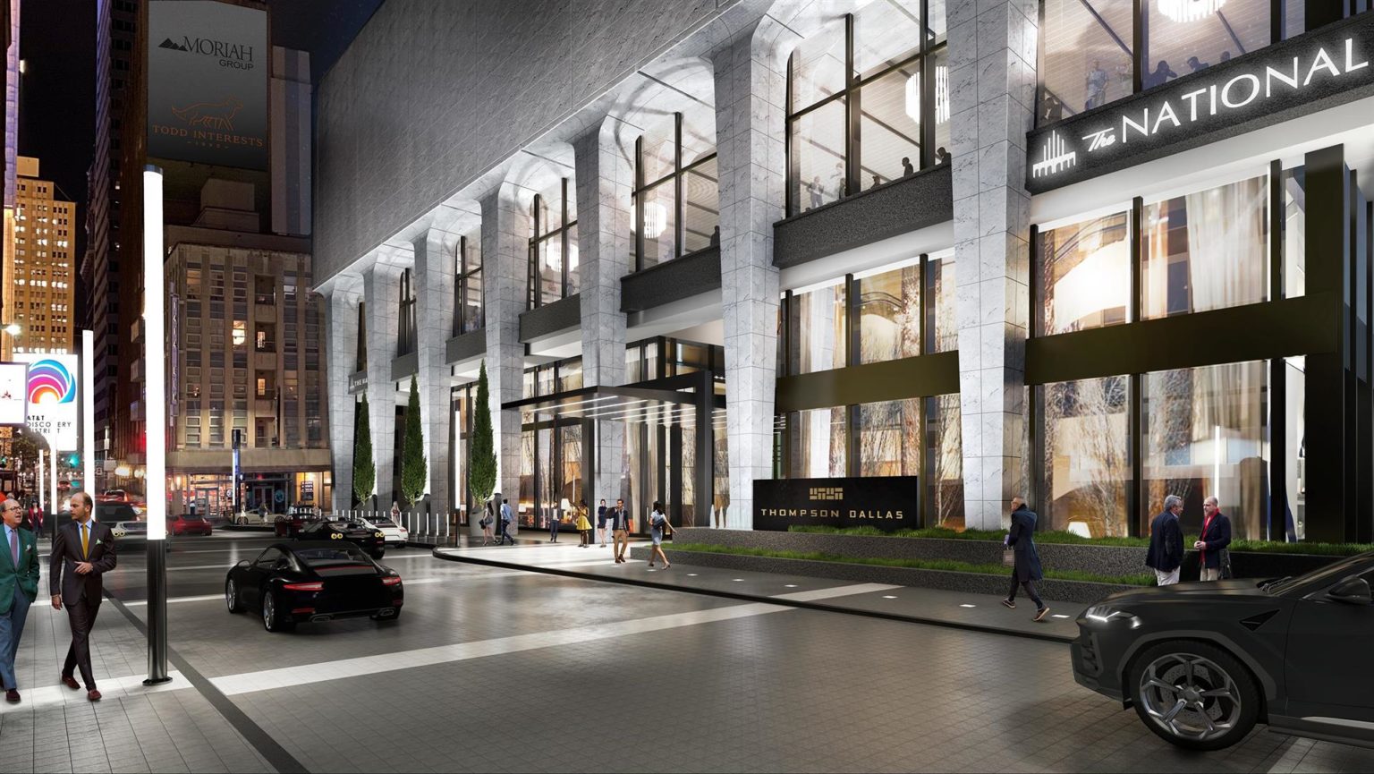 A First Look at Thompson Hotel Dallas — A Restored George Dahl Tower ...