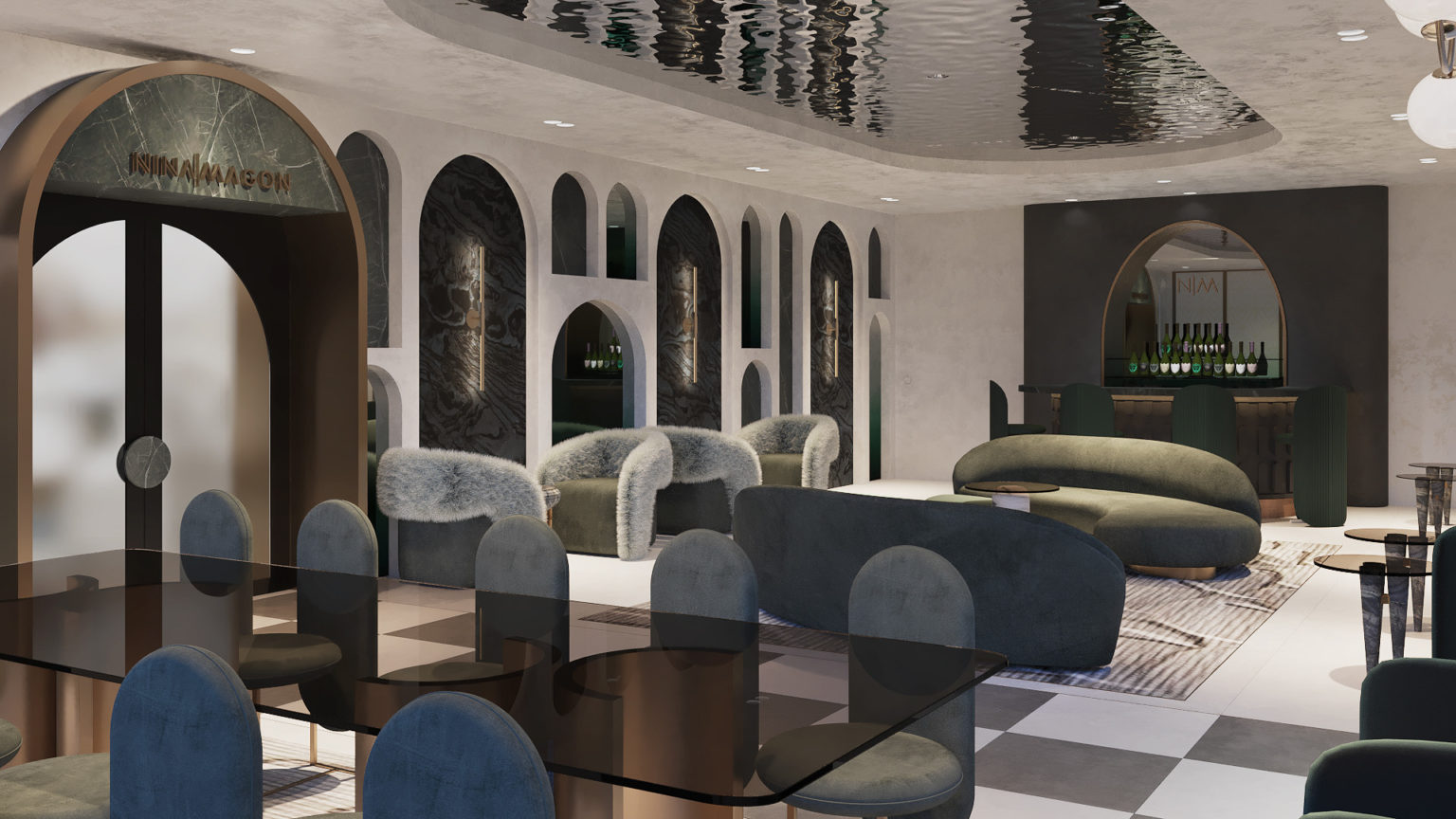 Houston's Most Glamorous Designer Creates a Swank Salon Like No Other ...