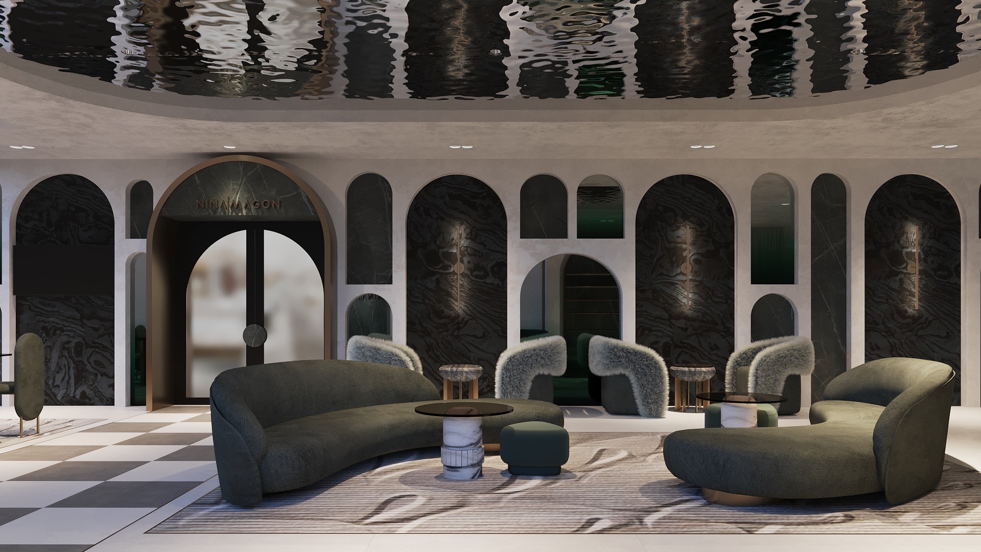 Houston's Most Glamorous Designer Creates a Swank Salon Like No Other ...