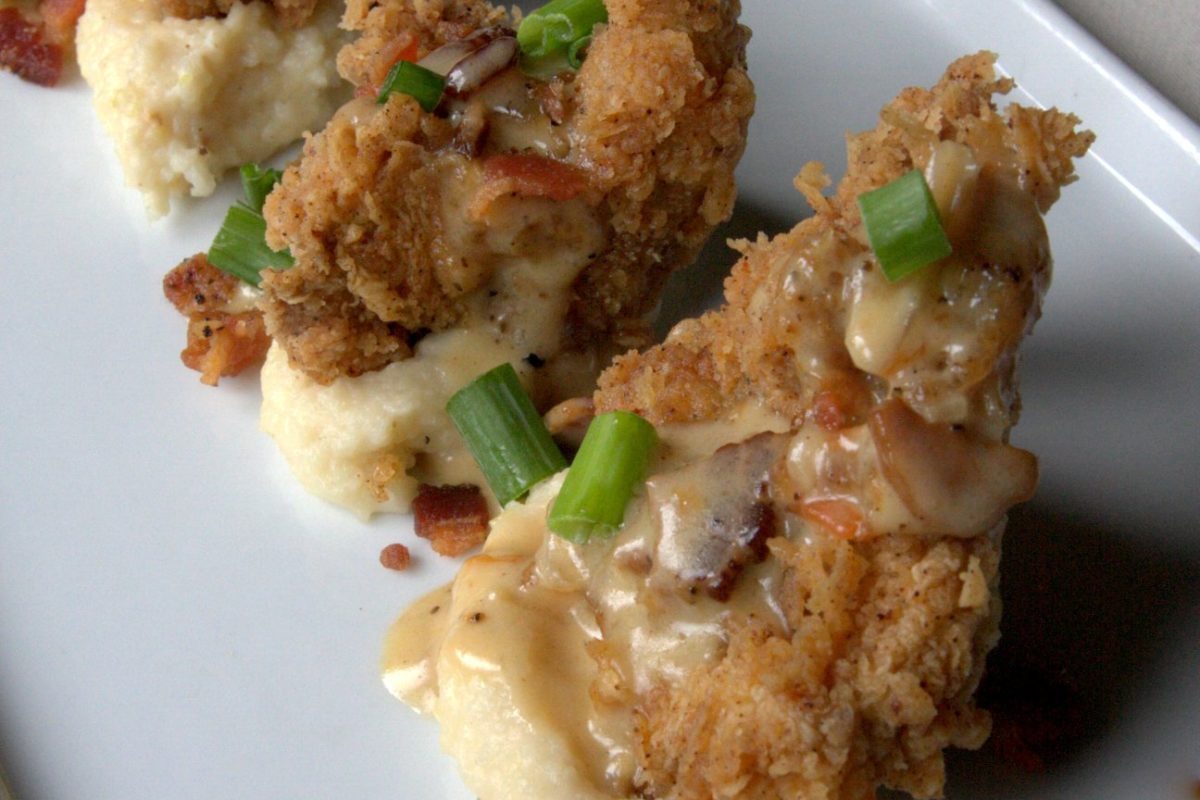 Southern Fried Quail with Bourbon Bacon Gravy - PaperCity Magazine