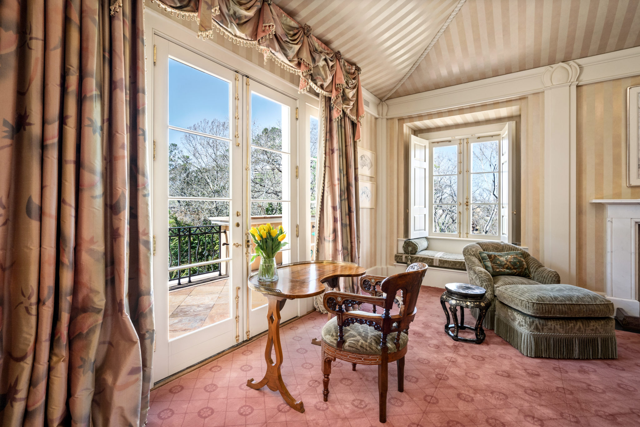 Legendary Developer Gerald Hines' Stunning River Oaks Mansion Hits the ...