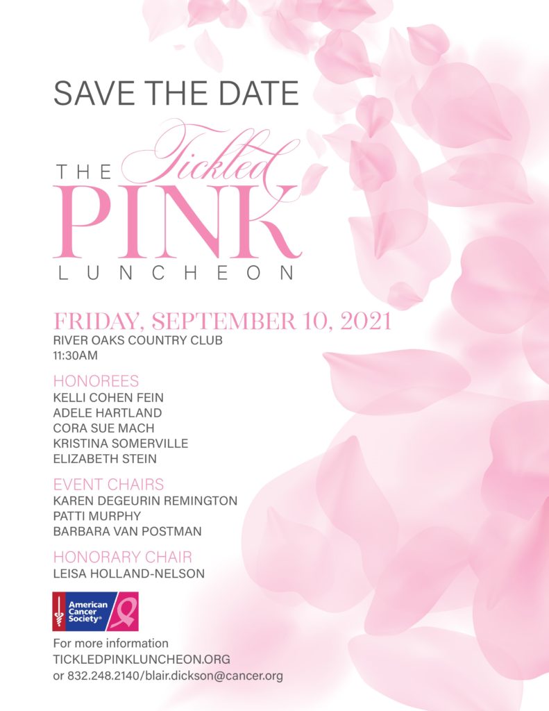 The Tickled Pink Luncheon - PaperCity Magazine
