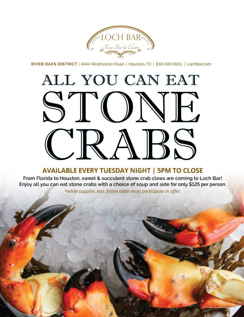 All You Can Eat Stone Crab Special - PaperCity Magazine