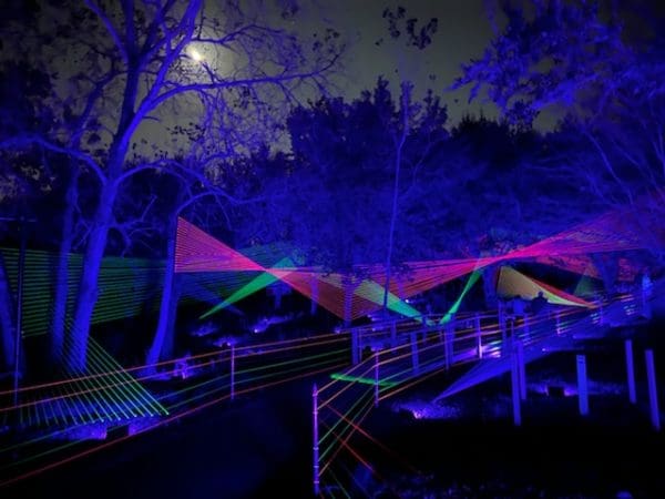 No Ordinary Holiday Show — Lightscape Transforms Houston Botanic Garden ...