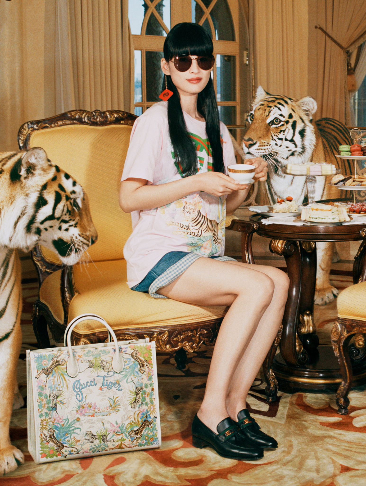 Tigers Take Centerstage in Gucci's Covetable Lunar New Year Collection ...