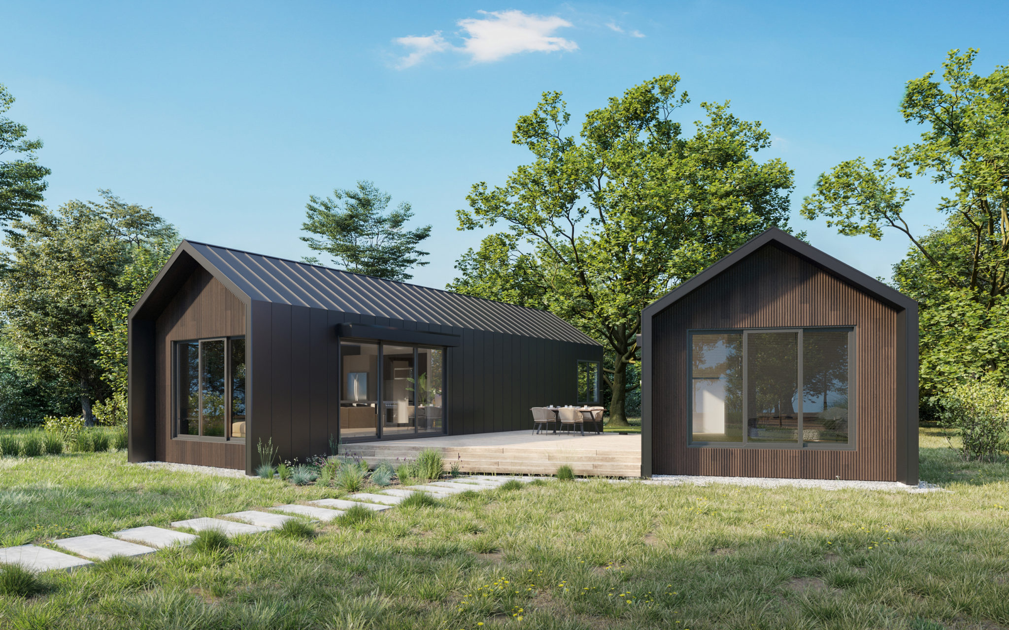 Starred Sky Developments and Boxprefab Buil Architectural Gems in Booming Round Top