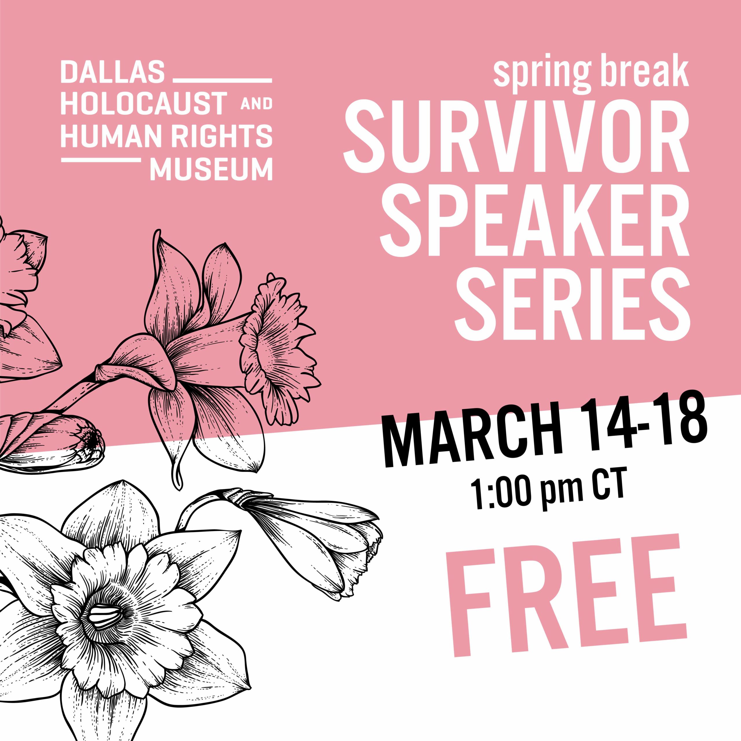 Spring Break Survivor Speaker Series - PaperCity Magazine