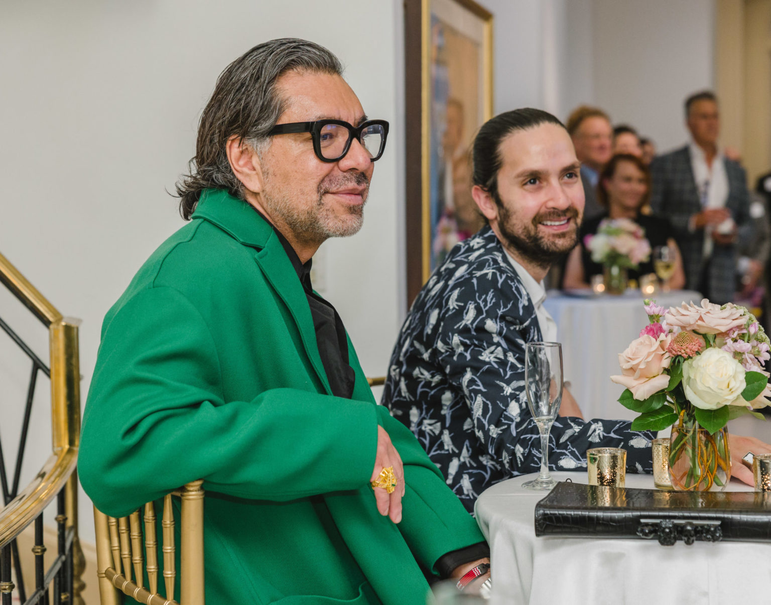 TXDW Houston — Thomas Lloyd and Bryan Huffman at The Sarofim House ...