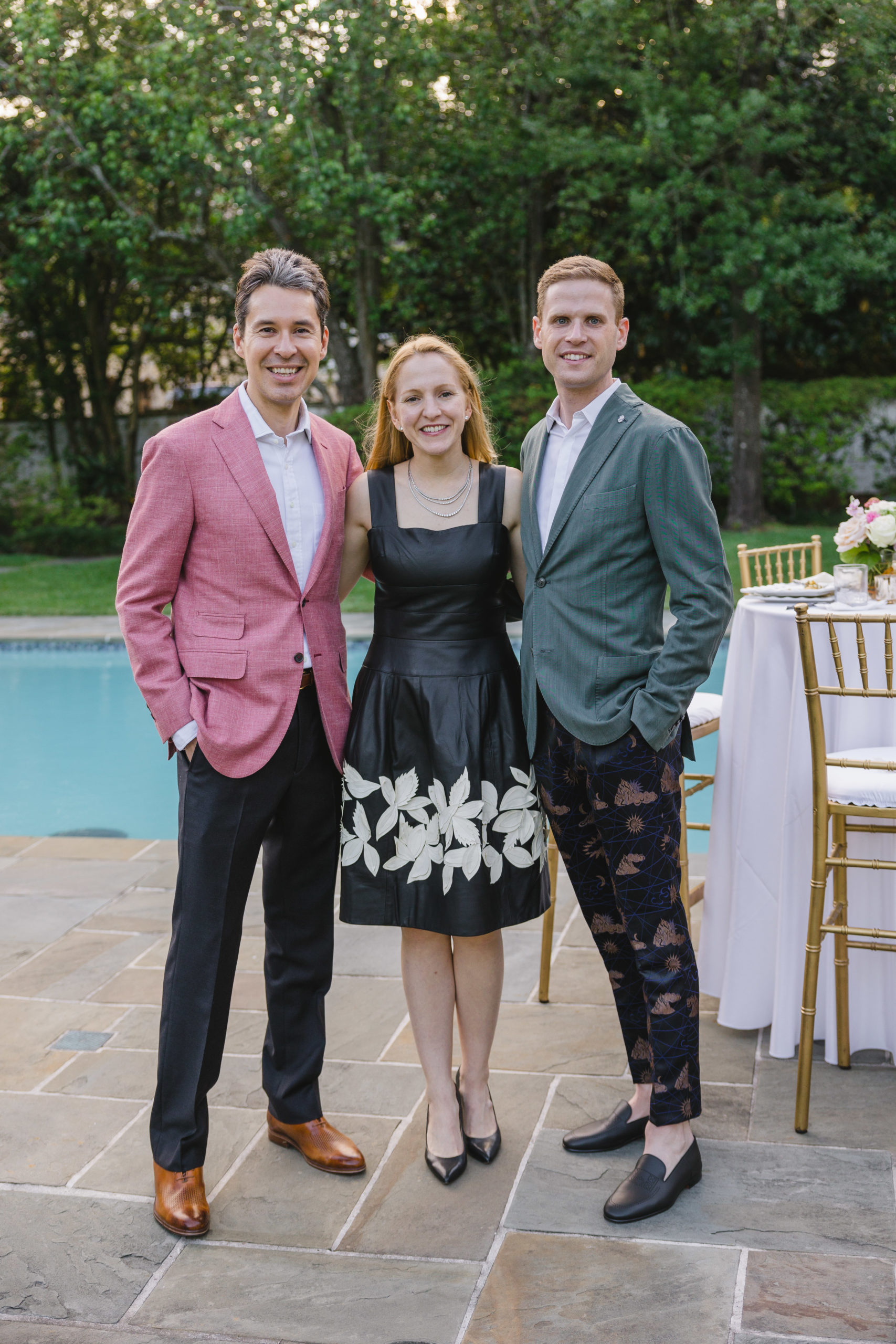 TXDW Houston — Thomas Lloyd and Bryan Huffman at The Sarofim House ...