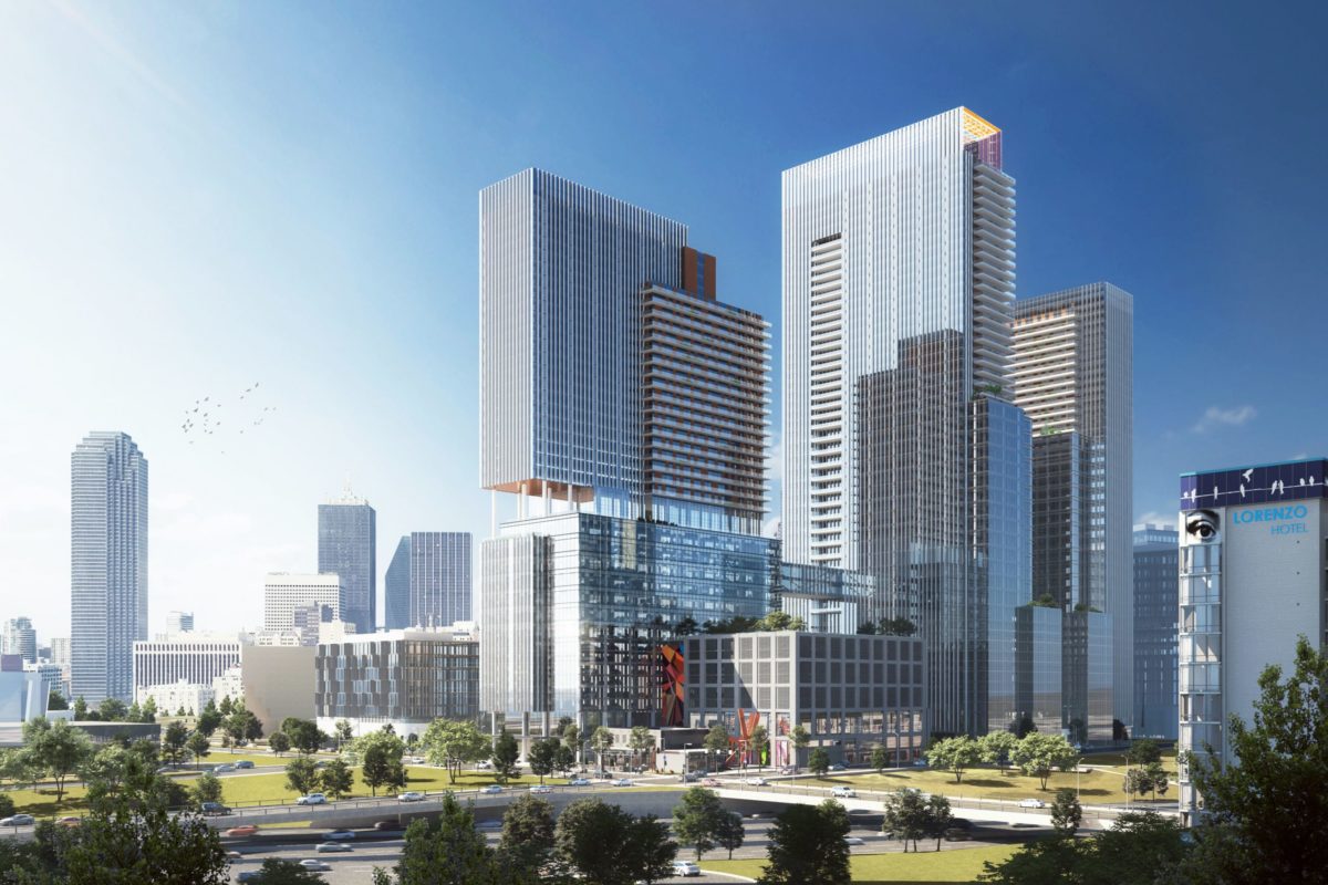 New $3.5 Billion Dallas District and Its Signature 38-Story Tower to ...