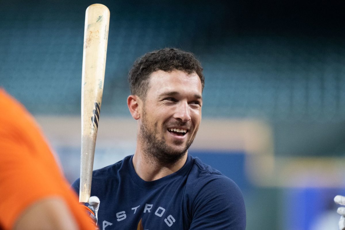 Astros Playoff Prep — Alex Bregman Feeds His Baby Son, Jeremy Peña ...