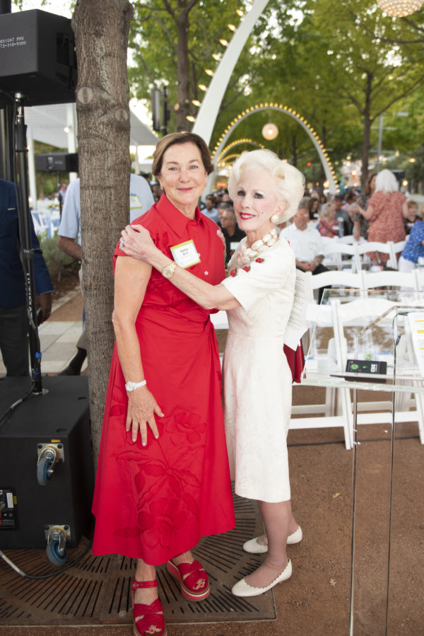 Scenes from Klyde Warren Park's Nancy Best Fountain Unveiling