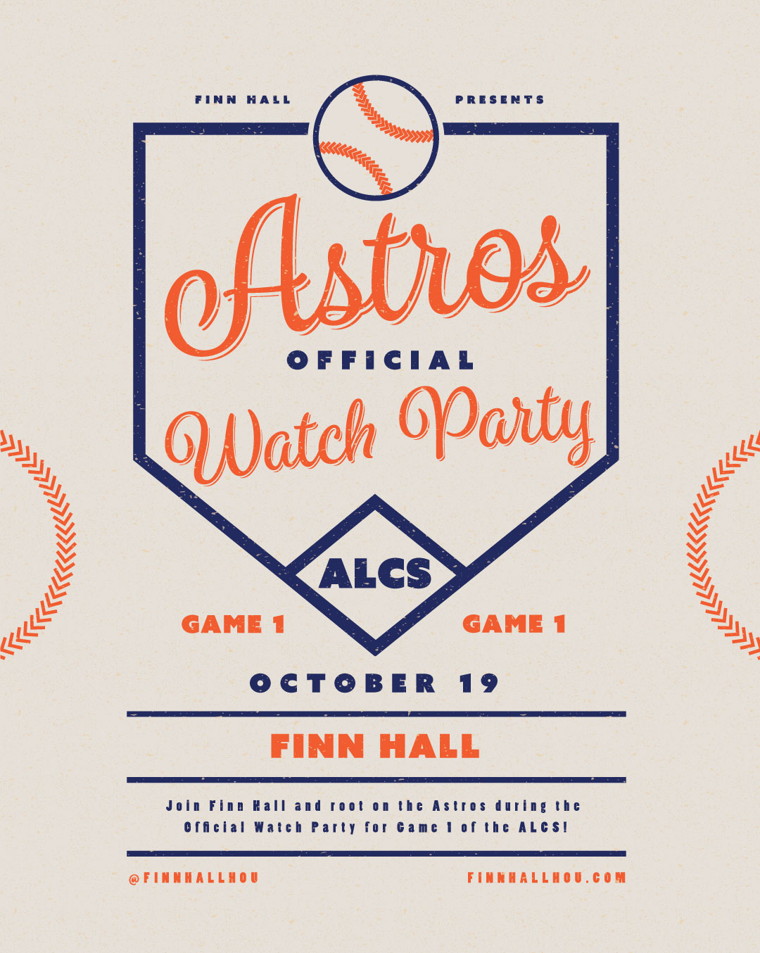 Finn Hall Presents official Astros Watch Party - PaperCity Magazine