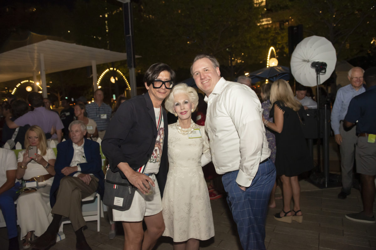 Scenes from Klyde Warren Park's Nancy Best Fountain Unveiling