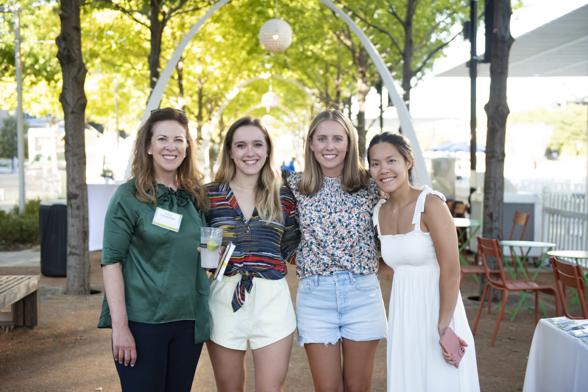 Scenes from Klyde Warren Park's Nancy Best Fountain Unveiling