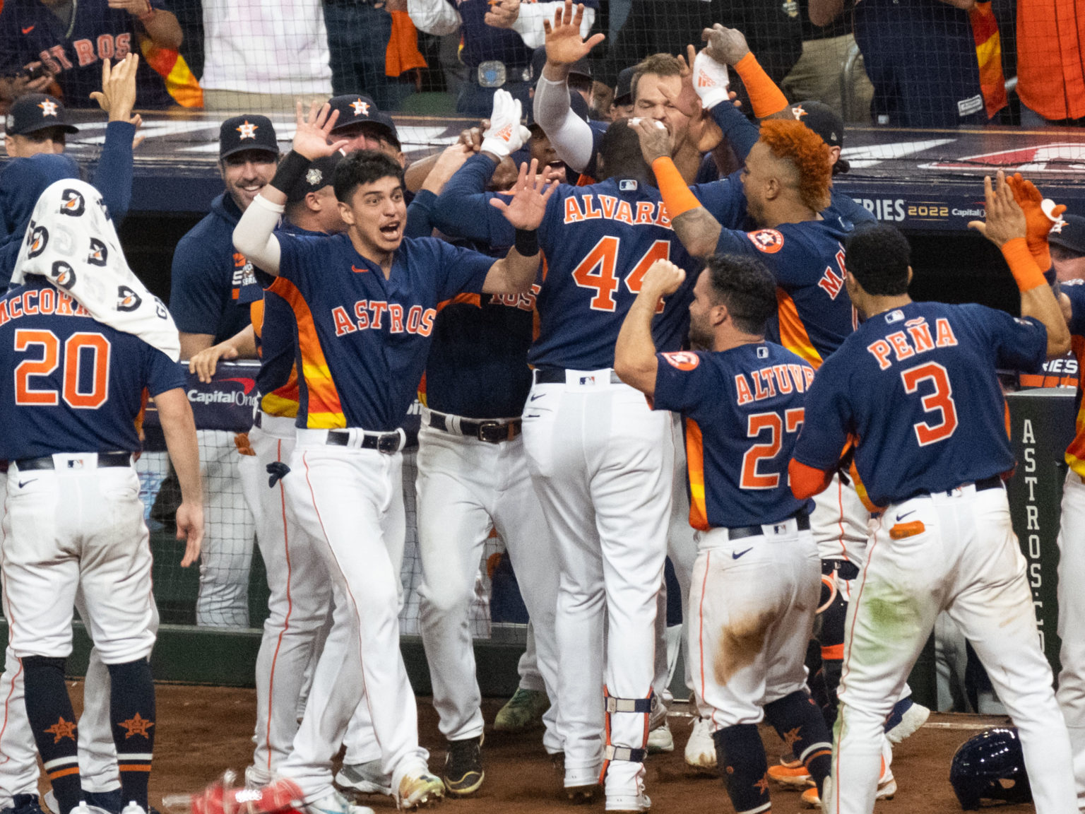 Jose Altuve Refuses to Stop Trophy Hugging, Kate Upton Professes Her ...