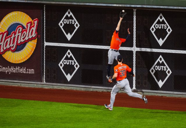 Chas McCormick Gets the Best Reward Ever From Justin Verlander, Ryan Pressly For Making One of ...